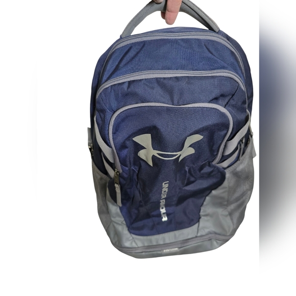 Under Armour | Bags | New Under Armour Blue And Gray Sporty Backpack ...